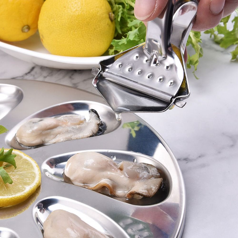 Household Hand Press Stainless Steel Lemon Tongs Rustproof Manual ...