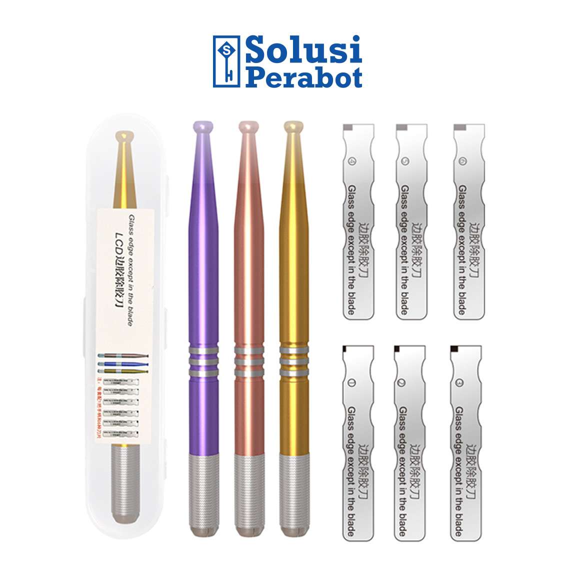 Alat Pembuka LCD TE-151 SP / Pisau Pelepas Pembersih Lem Touchscreen ...