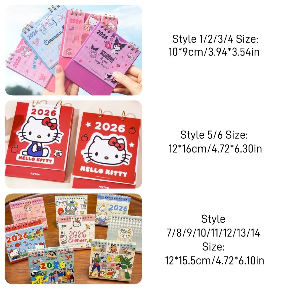 Study Room Crayon Shin-chan Graffiti Comic Calendar HelloKitty ...