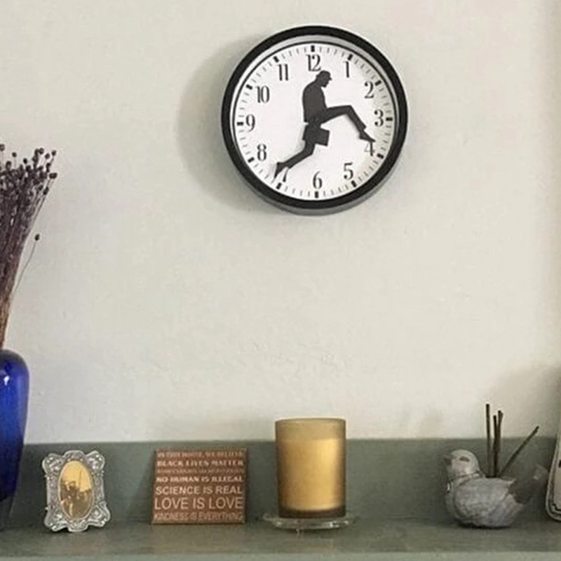 Comedy Inspired Ministry of Silly Walk Wall Clock Comedian Home Decor ...