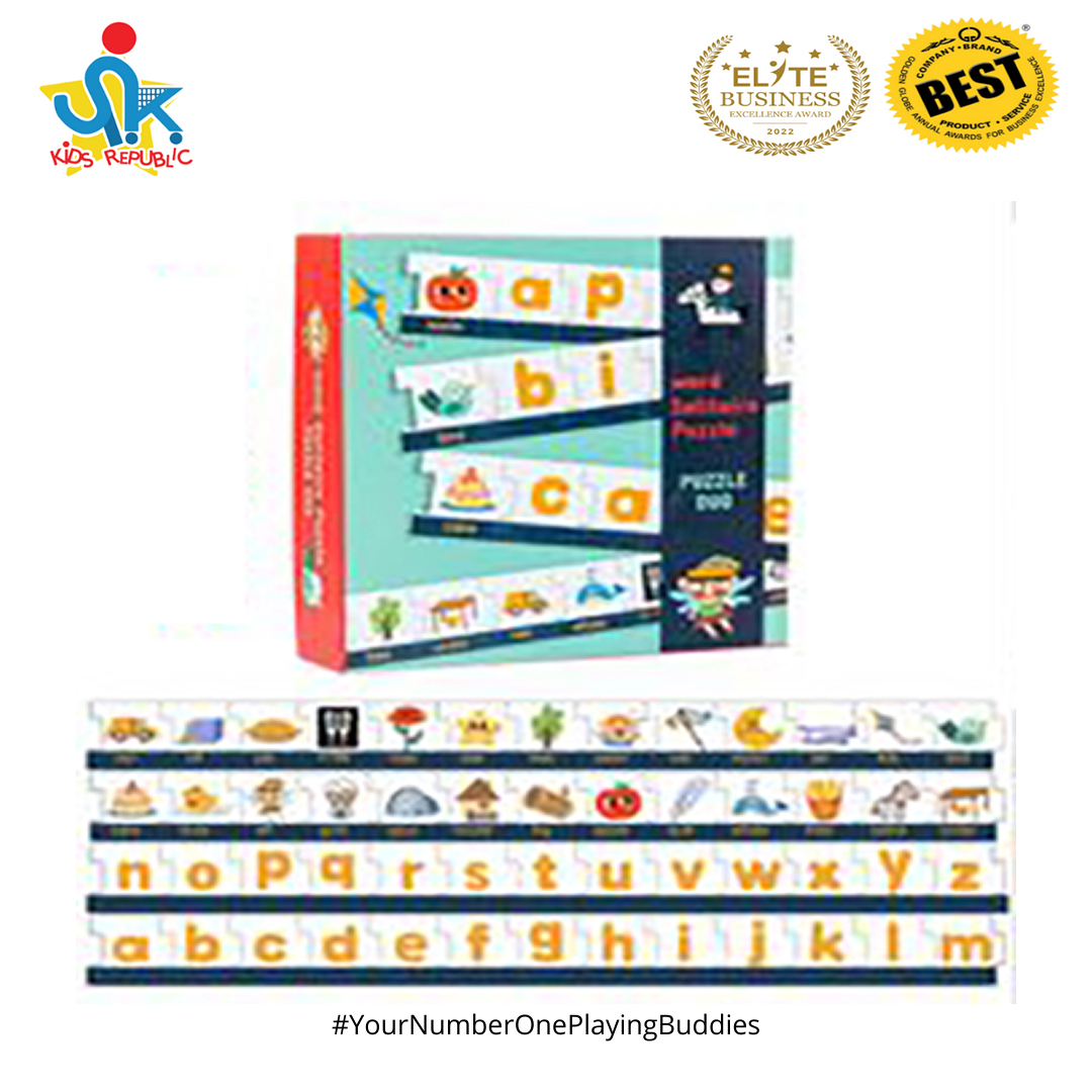 Educational Montessori Puzzle Duo Matching Puzzle Pairing Words ...