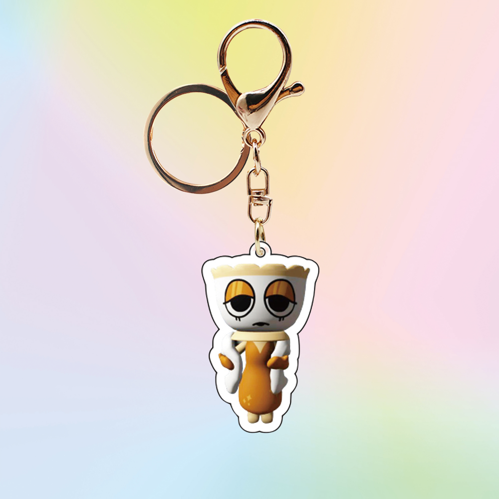 Vee Scraps Game Dandy's World Keychain Shelly Funny Dandys World ...