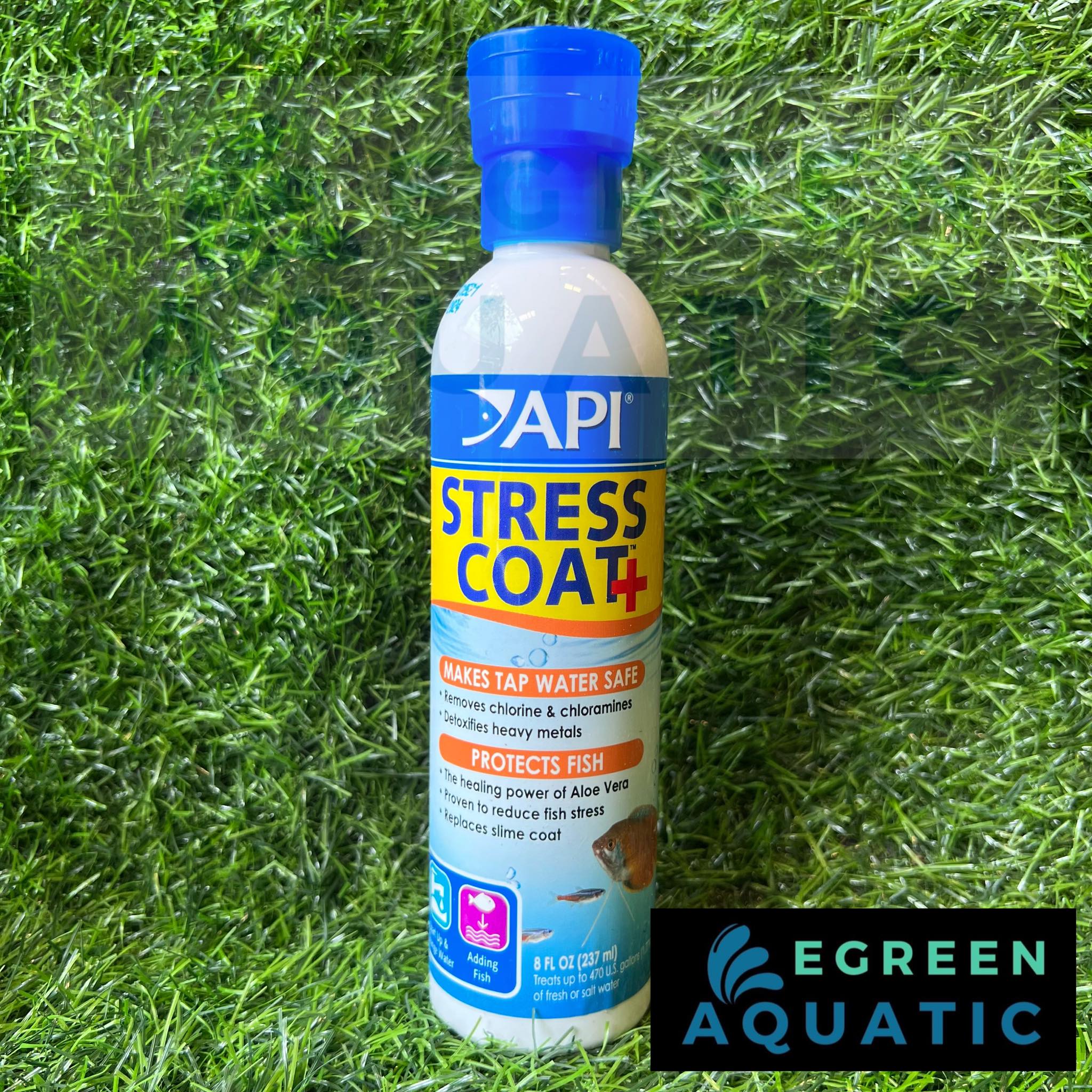 API Stress Coat (1oz) 30mL | Aquarium Cycle Anti Chlorine Fish Protects ...