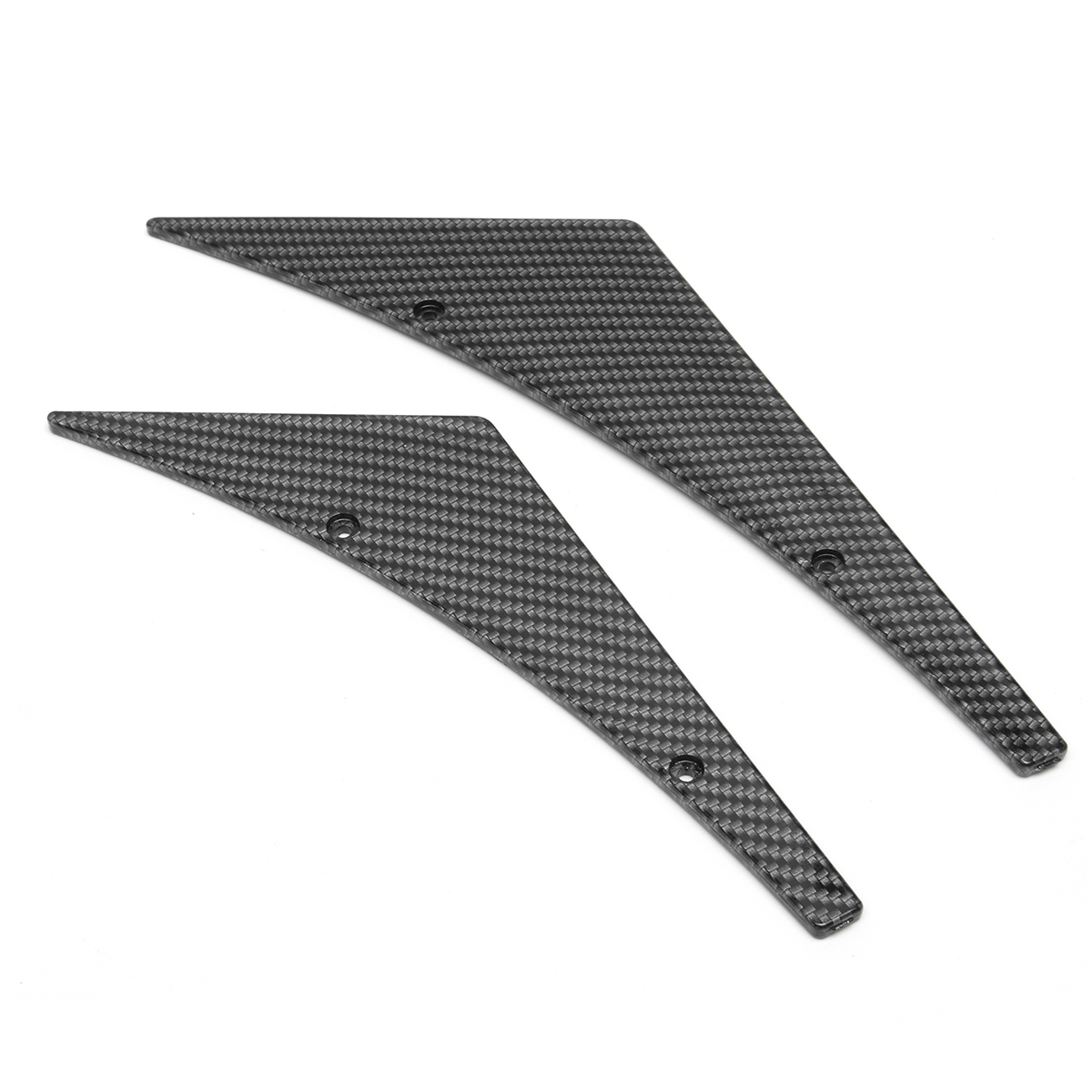 FRONT BUMPER LIP Motors diffuser SPLITTER FINS BODY SPOILER CANARDS ...