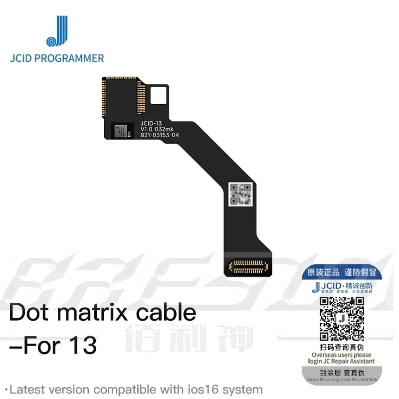 JC Dot Matrix Cable For iPhone X/XR/XS 11/12/13/14 Pro Max Mini Dot ...
