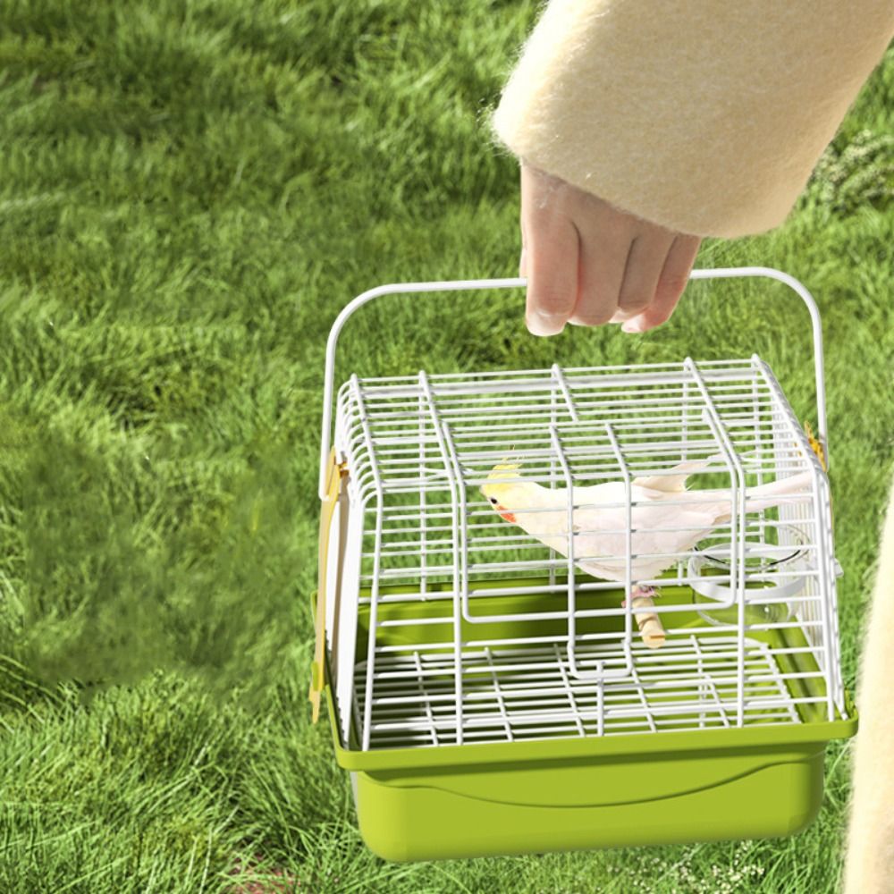 Pet Supplies Removable Portable Bird Cage Bite Resistant Durable Bird ...