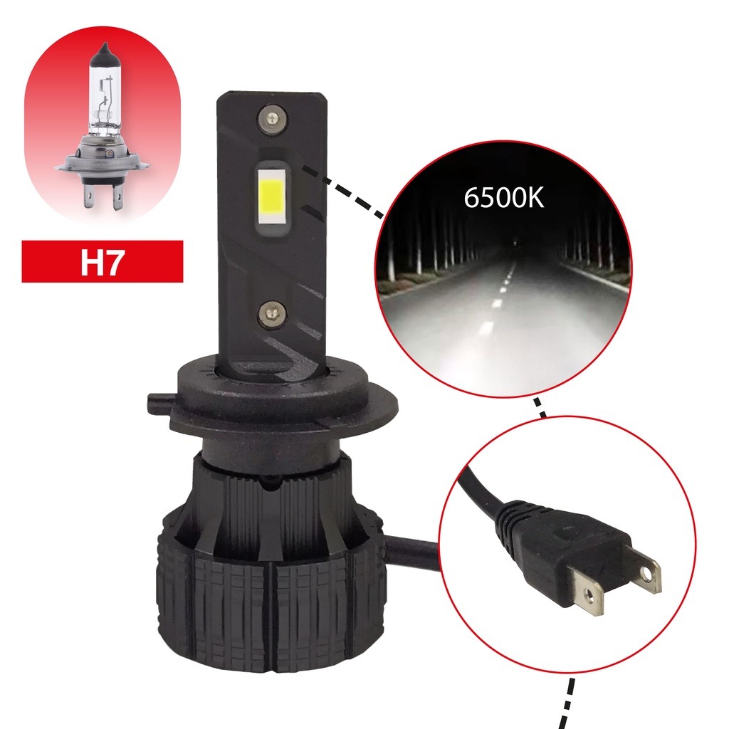 [PROTON] Persona 1 Year Warranty Car LED Headlight Bulb H1 H4 H7 Hi/Lo ...