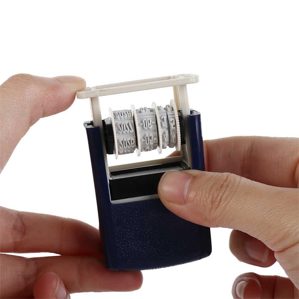 Office Supplies Mini 4mm DIY Self-Inking Stamps Self-Inking Date Stamps ...