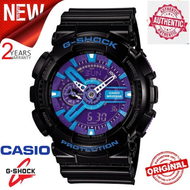 Casio G Shock GA-1100-1A3 ผู้ชายนาฬิกากีฬา Duo W/เวลา 200M กันน้ำกัน ...