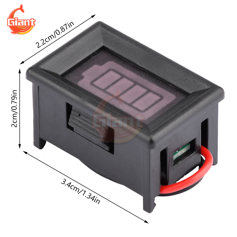 1S 2S 3S 4S 18650 Lithium Indicator Module LED Display Level Indicator ...