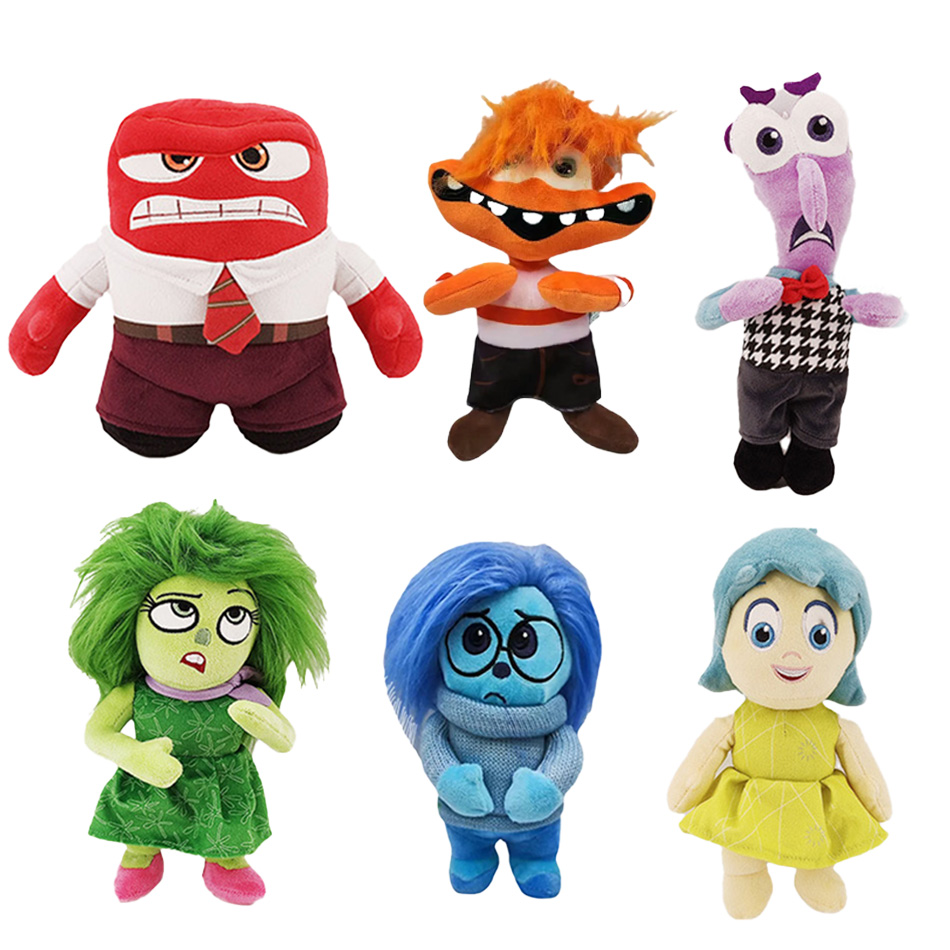 【OceanicGoods】New Out 2 Plush Anxiety Doll Cute Fear Anger Disgust ...