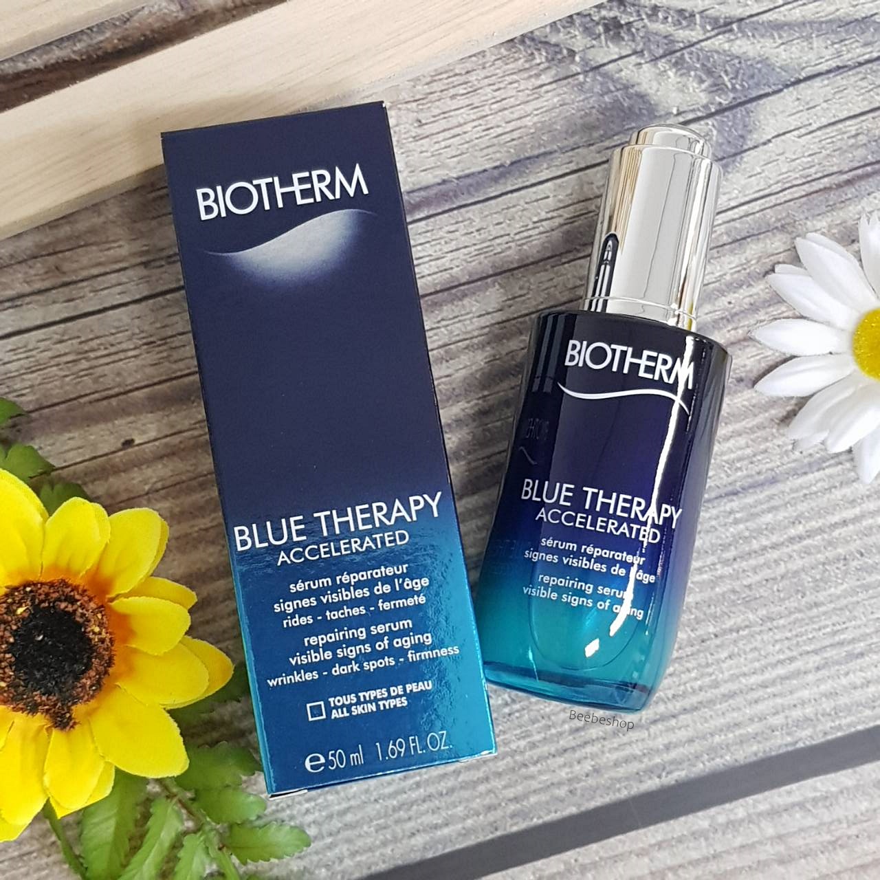 Biotherm blue therapy accelerated repairing serum 50ml Tester box เซ ...