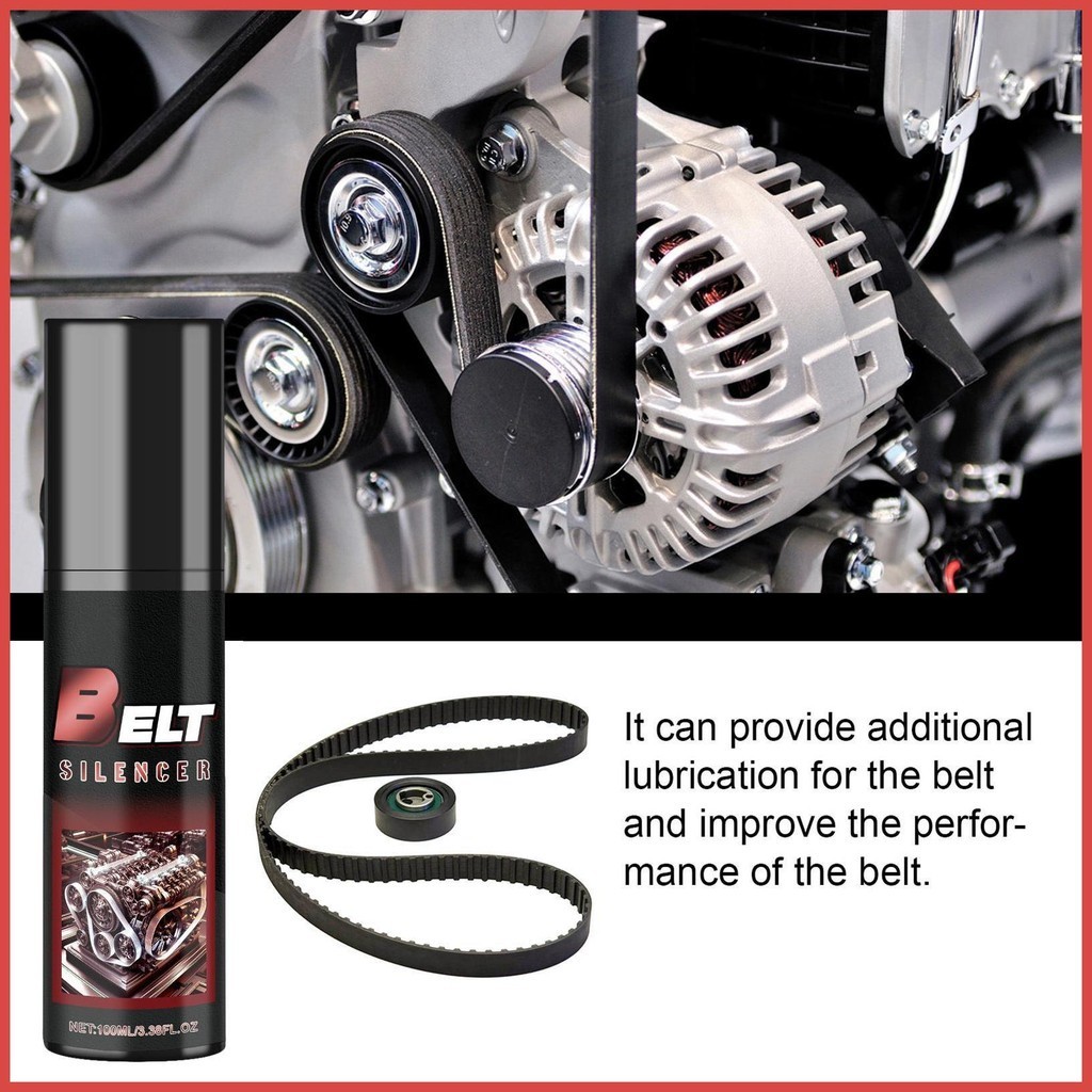 Car Engine Belt Lubricant 100ml Automobile Engine Belt Dressing Spray ...