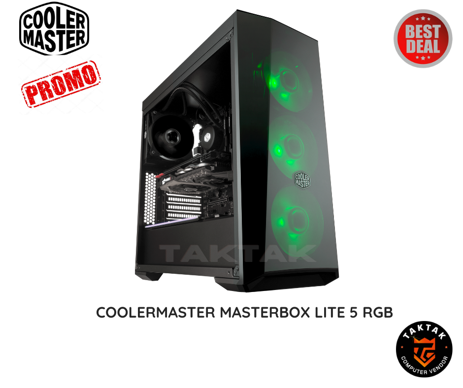 COOLER MASTER MASTERBOX LITE 5 RGB CASE | Lazada PH