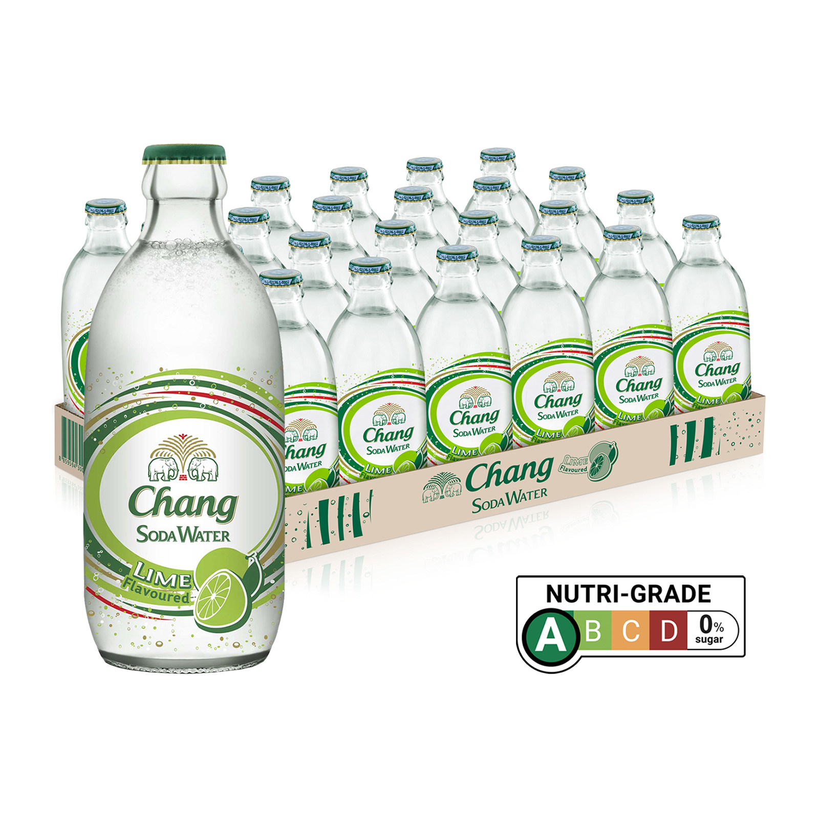 Chang Soda Water Lime Flavour - Case (24 X 325ML) | Lazada Singapore