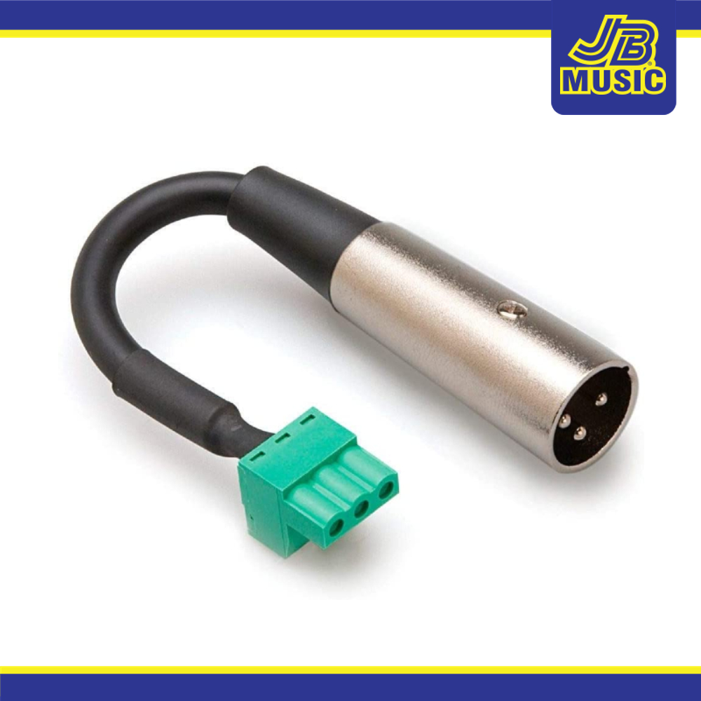 Hosa - Low-voltage Adapter PHX3F to XLR3M Phoenix to 3-Pin XLR Adapter ...