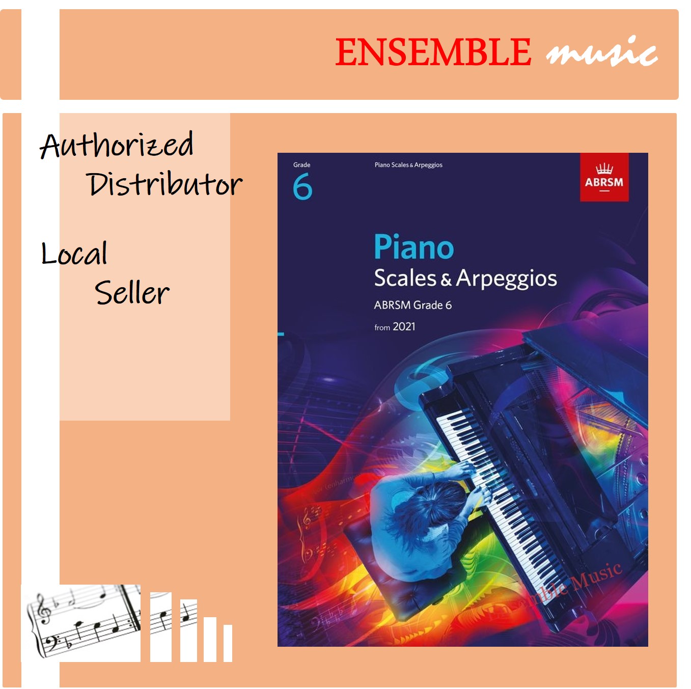 ABRSM Piano Scales & Arpeggios (from 2021) - Initial Grade, Grade 1, Grade 2, Grade 3, Grade 4 ...