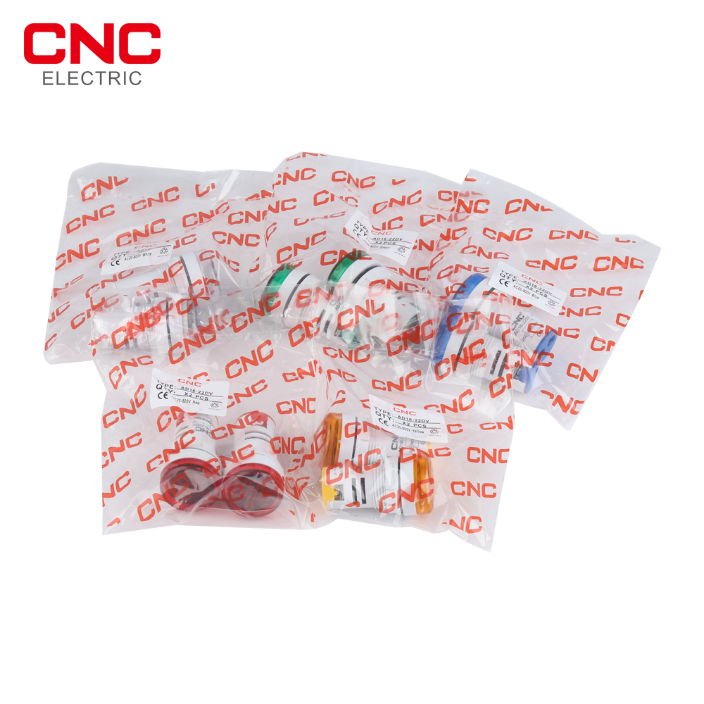 Cnc 1pcs Mini Digital Voltmeter 22mm Ac 20-500v Voltage Tester Meter ...