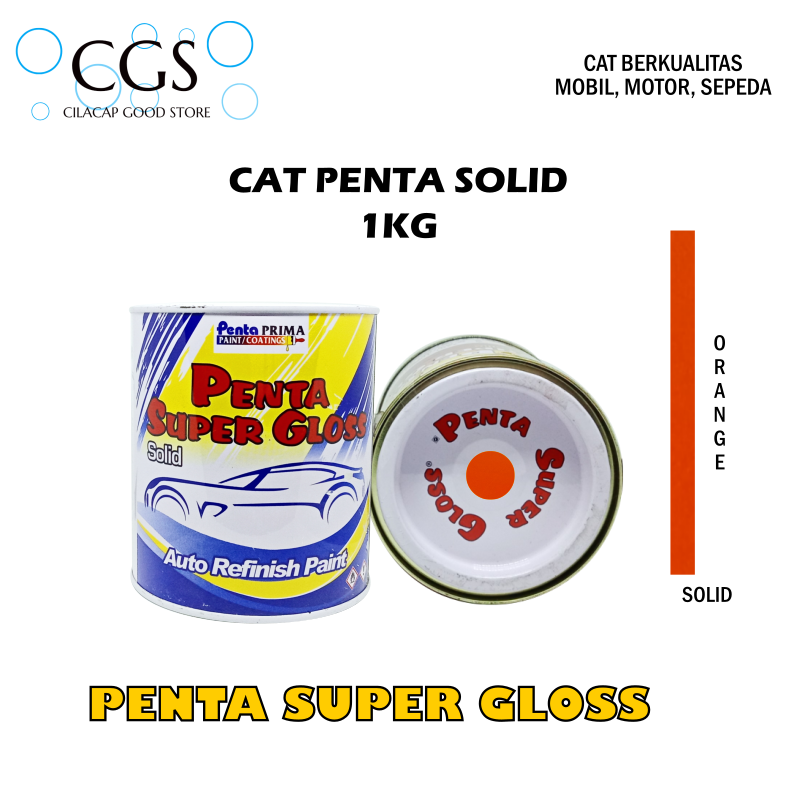 CAT PENTA ORANGE 1Kg - cat oren mobil - cat orange mobil - cat oren ...