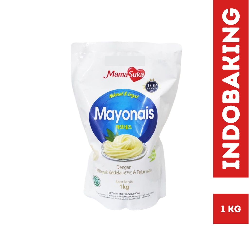 Mamasuka Mayonaise Sauce Saus Mayonais Halal 1kg | Lazada Indonesia