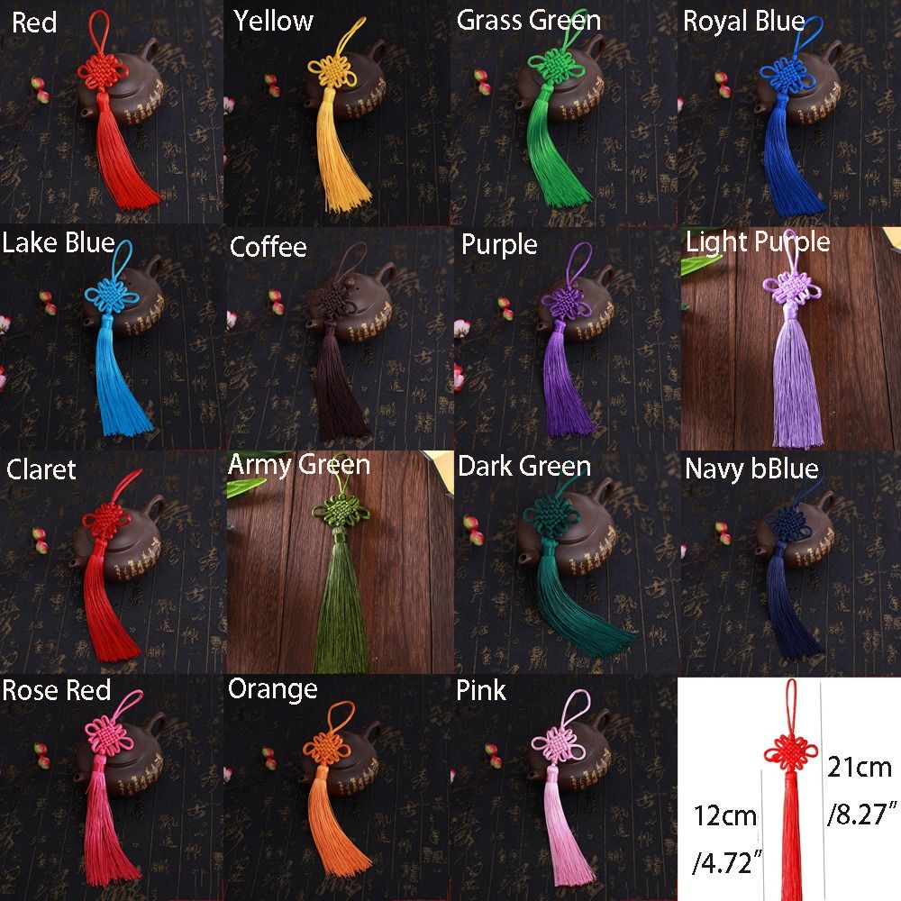 Creative Small Size Chinese Knot Tassel Traditional Chinese Style ...