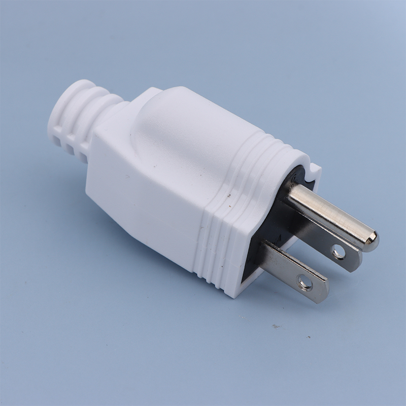 US American 3 Pin 5-15P AC Electrical Power Male Plug Adaptor Cord ...