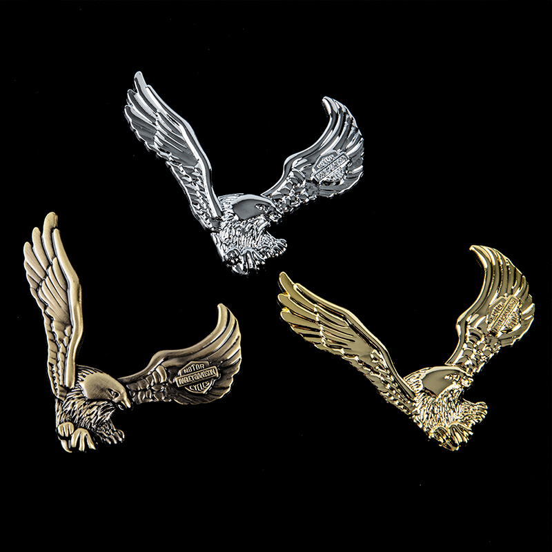 3D Metal Car Sticker Eagle Emblem Badge Auto Body Decals Motorcycle Car ...