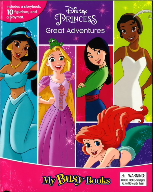 My Busy Book : Disney Princess/ Beginnings/Great Adventures | Lazada ...