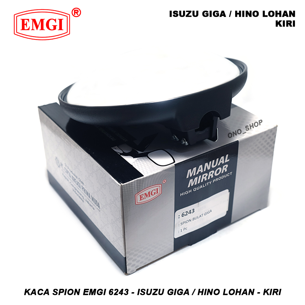 Kaca Spion EMGI 6243 - Hino Lohan - Isuzu Giga - Kiri Bawah Bulat ...