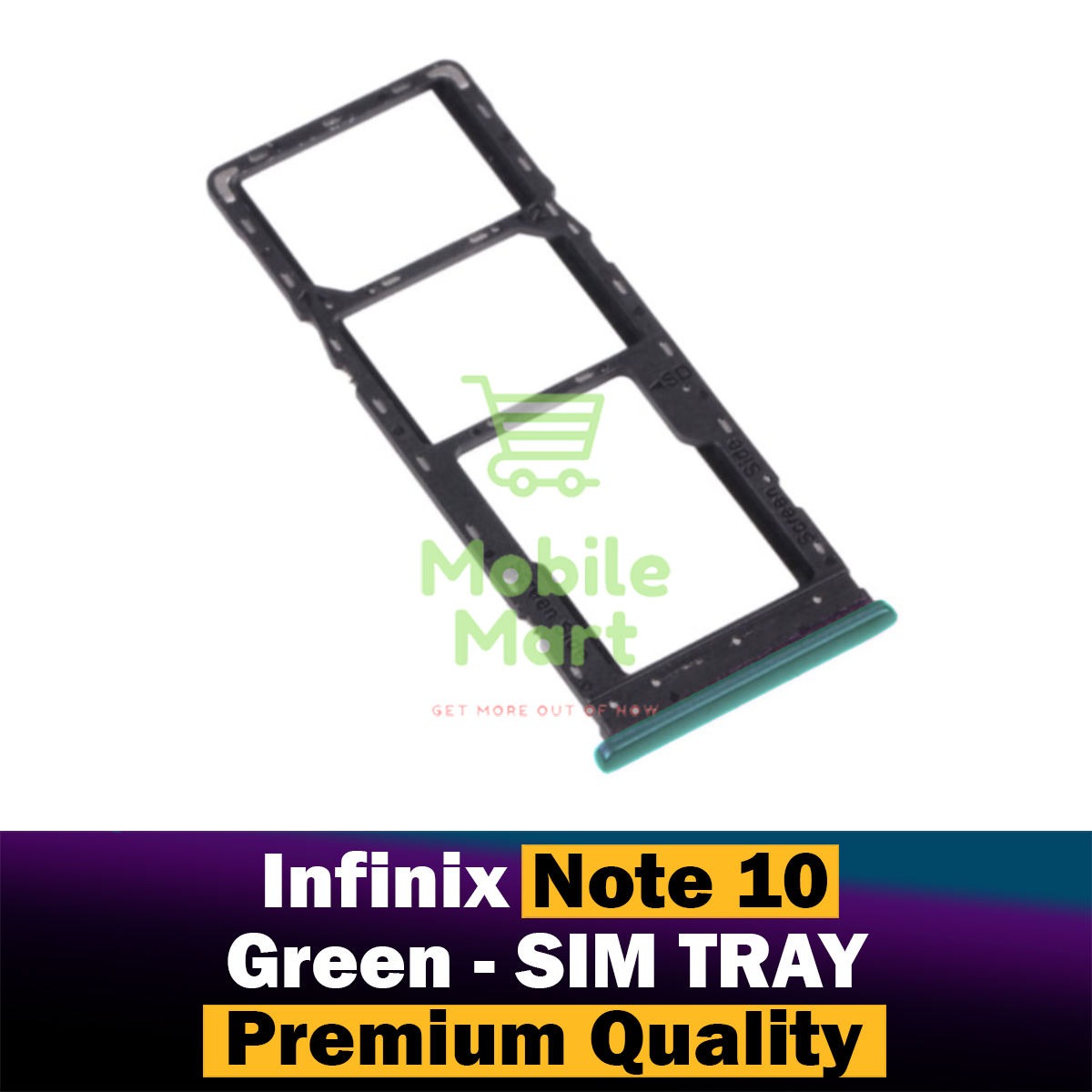 Infinix Note 10 SIM Tray Sim Jacket Sim Slot Sim Door For Infinix Note ...