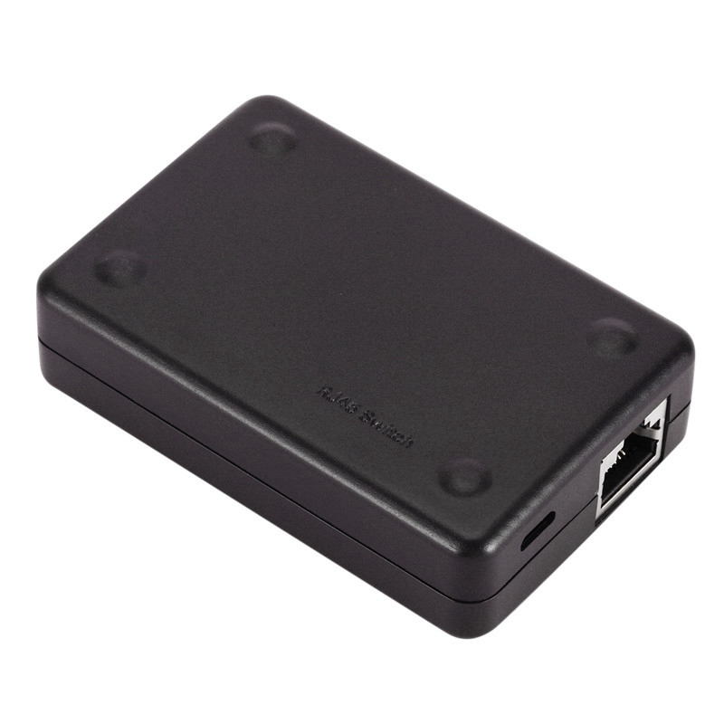 2X Mini 2 Port Rj45 Lan Hub Network Switch Box Computer Ethernet ...