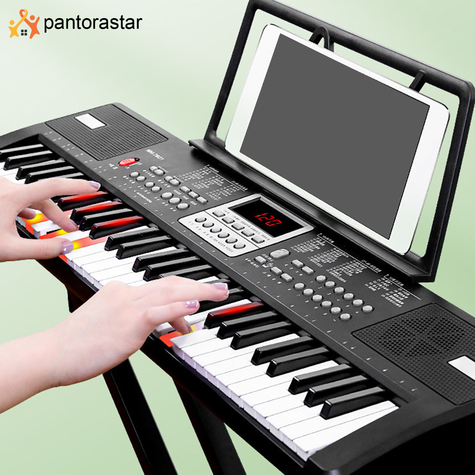 [Malaysia Stock] Electric Keyboard Piano Plastic Professional Electric ...