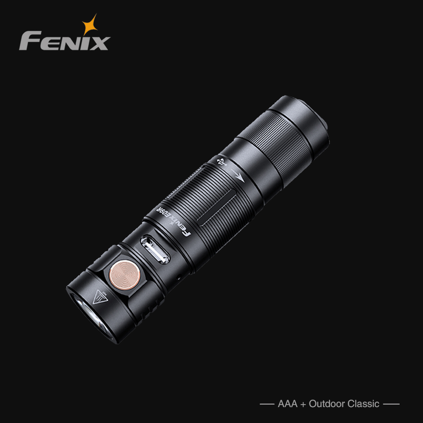 Official Original Fenix E09R USB-C Rechargeable 600 Lumens EDC Pocket ...