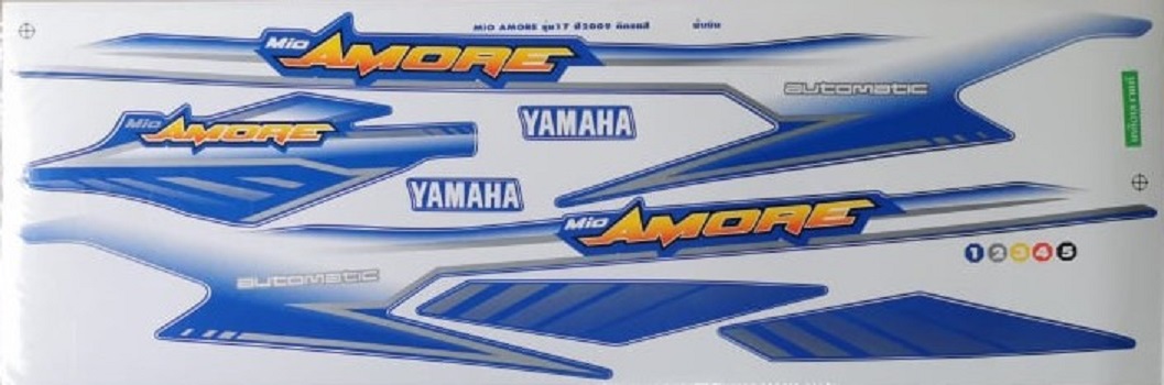 YAMAHA MIO AMORE Thai Decal/Sticker | Lazada PH