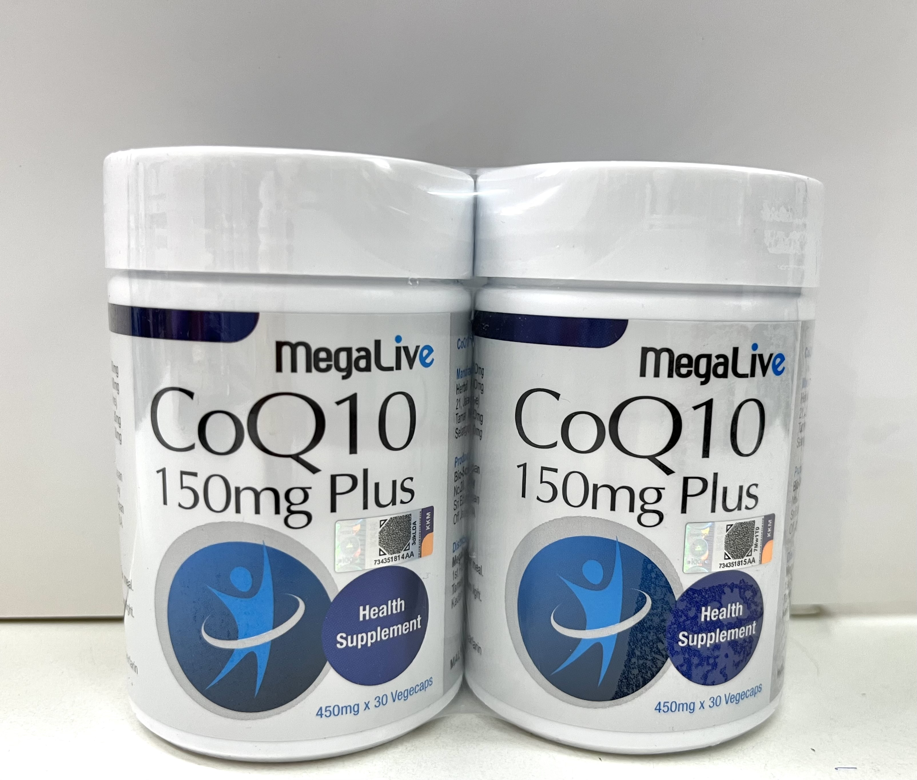 MegaLive CoQ10 150mg Plus Vegecaps 2*30's | Lazada