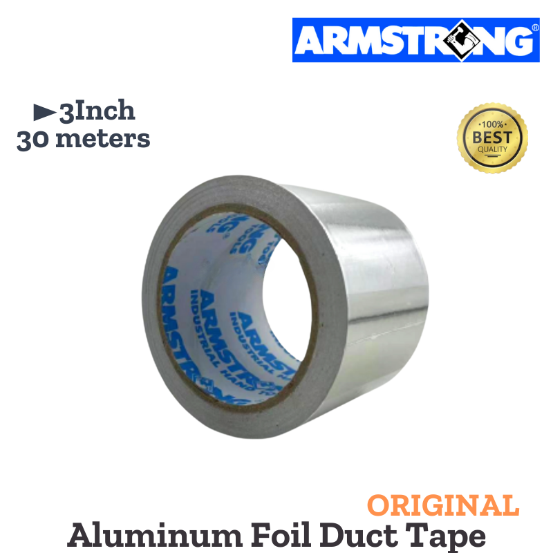 Armstrong Aluminum Foil Duct Tape 2Inch 3Inch Heat Shield Adhesive ...