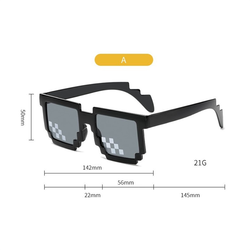 8 Bit Thug Life Sunglasses Shades Pixelated Ladies Sunglasses ...