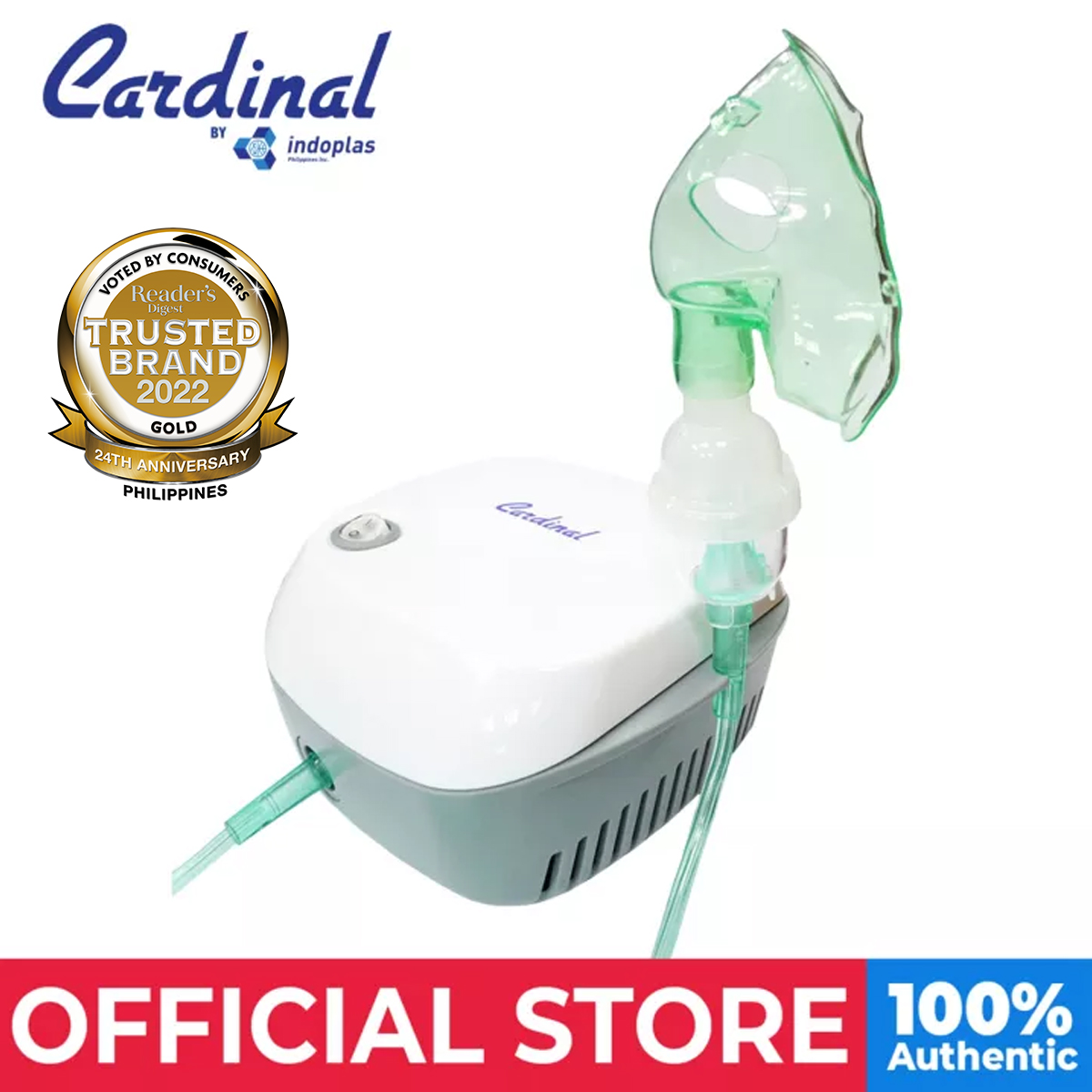 Indoplas Cardinal Mini Nebulizer - with accessories | Lazada PH