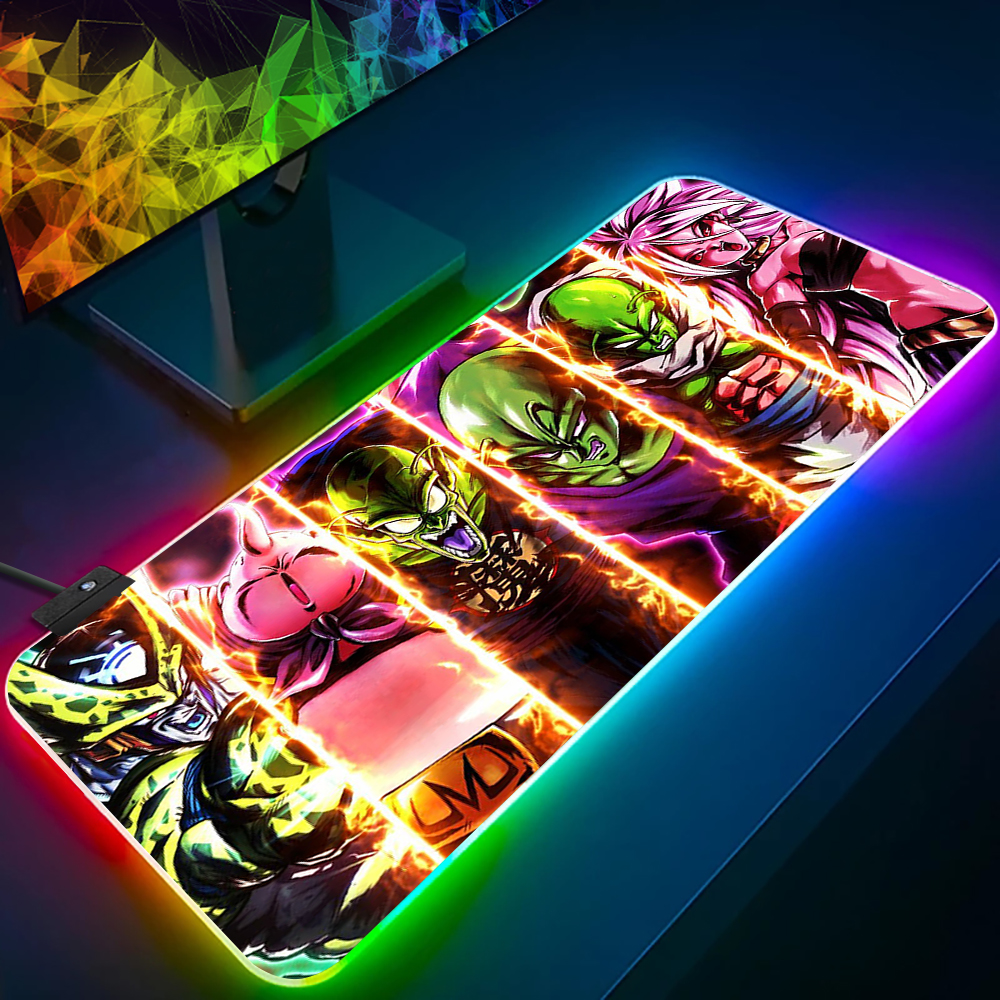 【New arrival】Dragon Cell Kanzentai Seru RGB Pc Gamer Keyboard Mouse Pad ...