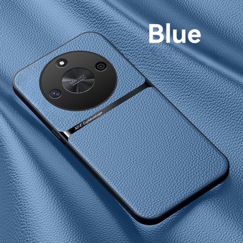 Phone case Honor X9C Smart Soft Silicone Litchi Pattern Matte Ultra ...