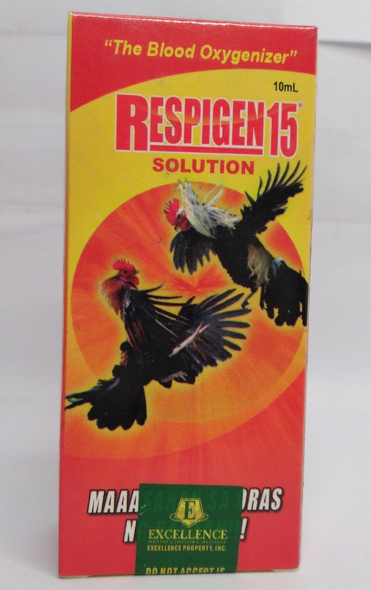 [JWR AGRIVET] 1 BOX Respigen 15 Inj 10ml - Excellence / Fighting ...