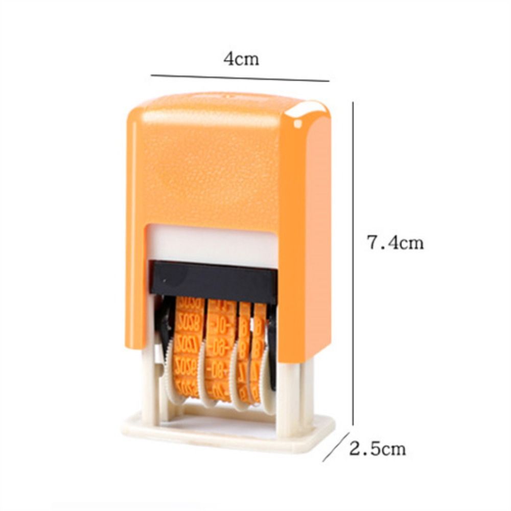 Office Supplies Mini 4mm DIY Self-Inking Stamps Self-Inking Date Stamps ...