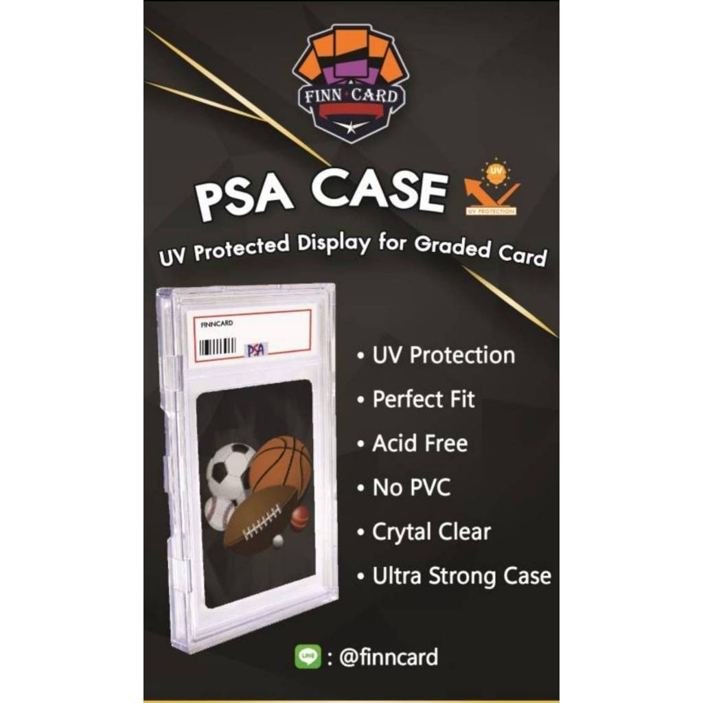 กรอบใส PSA Case เก็บการ์ดPSA 35pt กันUVR 100% ตั้งโชว์การ์ด ไม่ต้องกลัว ...