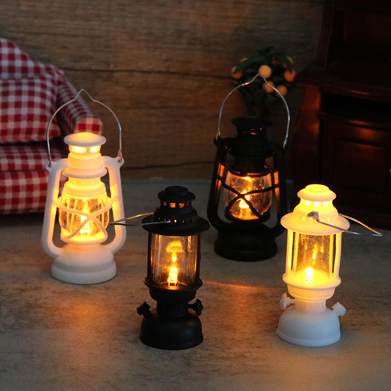 6cm Mini Led Retro Glowing Pony Lantern Simulation Cande Light Night ...