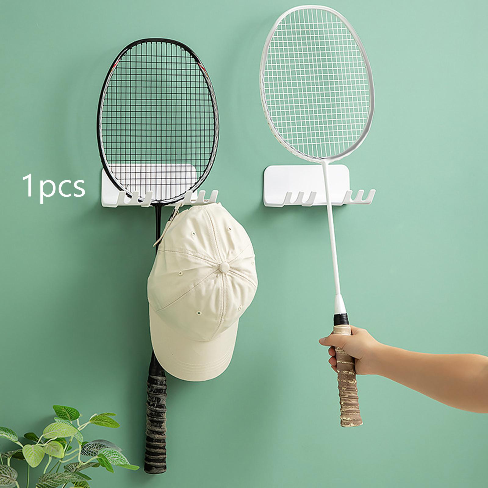 Darling Baby Wall Mounted Racket Rack Tennis Racket Holder with Small ...