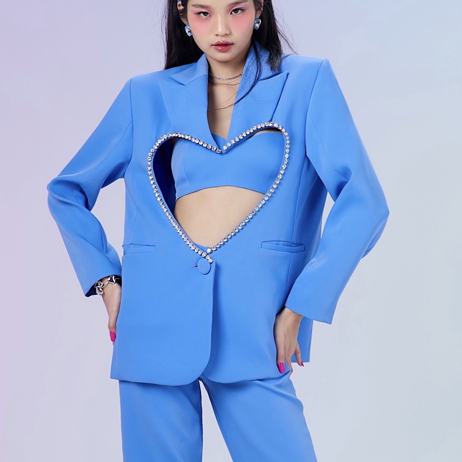 [ Pre-order 14 วัน ]PLOY-TAI Lalalove Blazer เบลเซอร์พร้อมบรา | Lazada ...