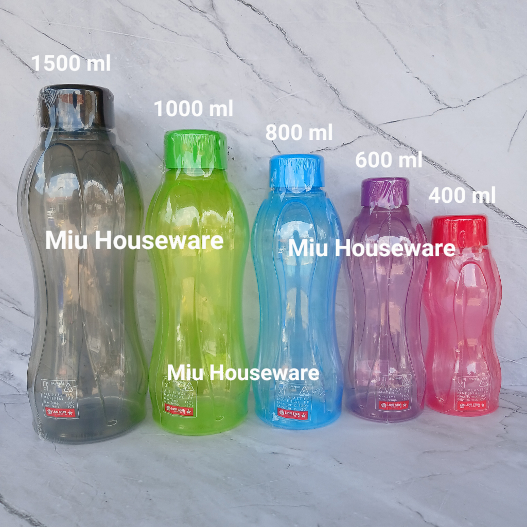 Botol HYDRO Lion star/400 ml/500 ml/600 ml/800 ml/1000 ml/1500 ml/Botol Lionstar | Lazada Indonesia