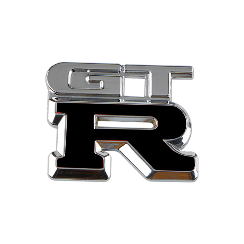 【linfang store】GTR Car Emblem Metal R GT Decals Badge Labeling for ...
