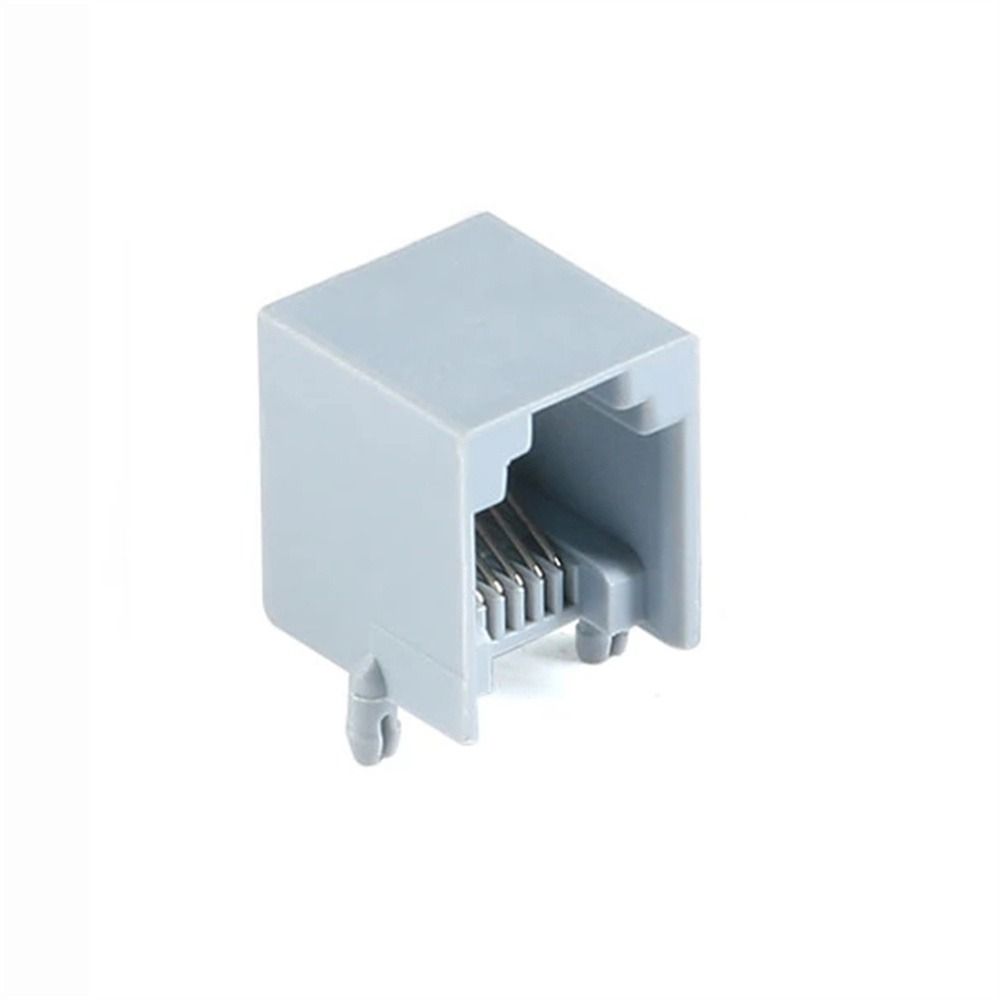 TRYANY 90 Degrees 6p6c Socket 6pin Crystal RJ11 RJ11-6P6C Terminal ...