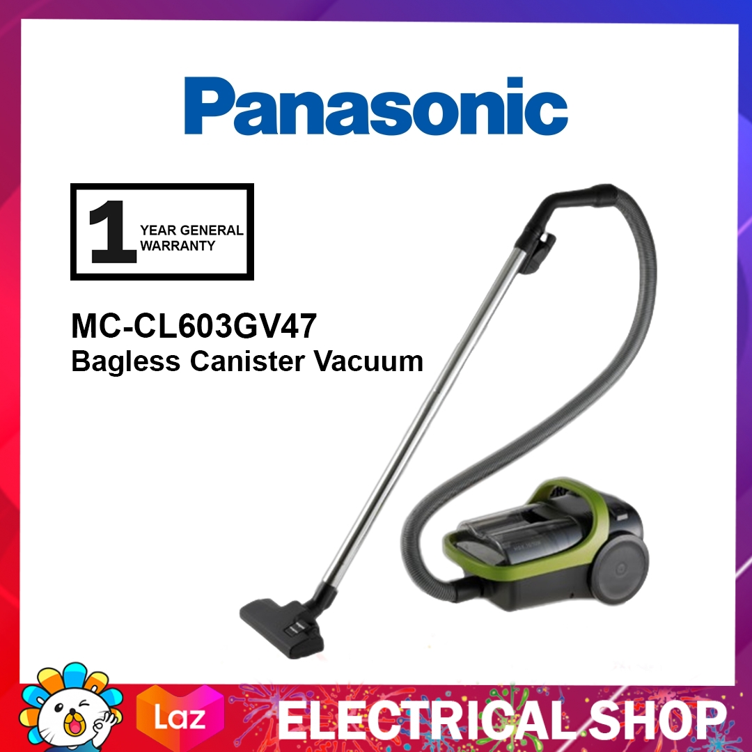 Panasonic Cyclone Bagless MC-CL603GV47 Canister Vacuum Cleaner with ...